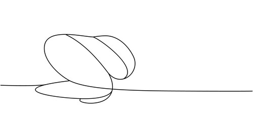 Different parts of chicken one line continuous Vector Image Different parts of chicken one line continuous Vector Image