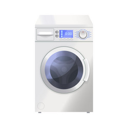 Washing machine clip art Royalty Free Vector Image