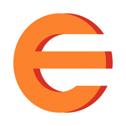 Logo Letter E Glitch Distortion Vector Images (9)