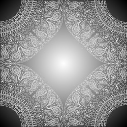 Mandala Corners Vector Images (over 760)