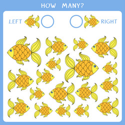 Educational math game for kids Royalty Free Vector Image