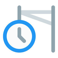 Departure and arrival timings shown on train clock