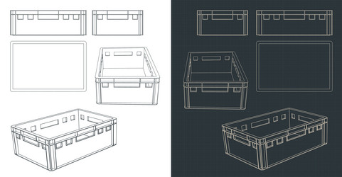 Pallet Plastic Vector Images (over 110)