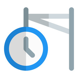 Departure and arrival timings shown on train clock
