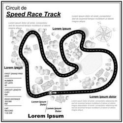 Race Circuit Vector Images (over 3,000)