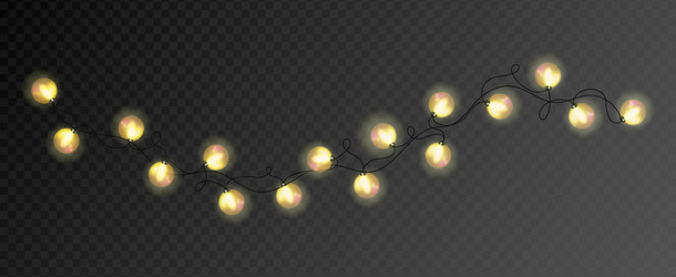 String Lights Transparent Background Vector Images (over 5,500)