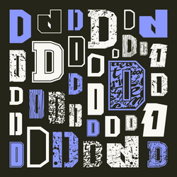 Stylish Font Letter D Vector Images (over 4,800)