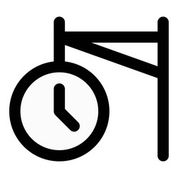 Departure and arrival timings shown on train clock