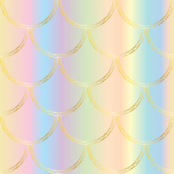 White mermaid tail texture fish scales seamless Vector Image