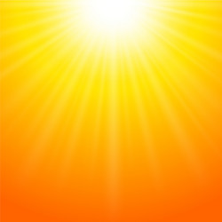 Sun rays Royalty Free Vector Image - VectorStock