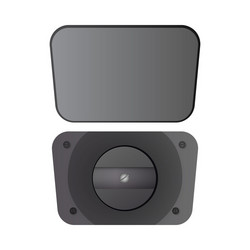 Fuel filler flap Royalty Free Vector Image - VectorStock