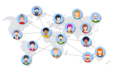 People Network Vector Images (over 250,000)