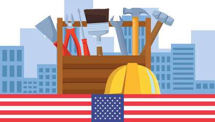 Construction tools equipment Royalty Free Vector Image