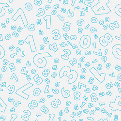 Seamless pattern with toys background for kids Vector Image