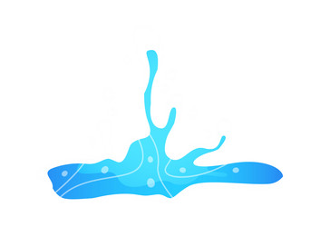 Water wave splash Royalty Free Vector Image - VectorStock
