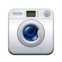 Washing machine clip art Royalty Free Vector Image