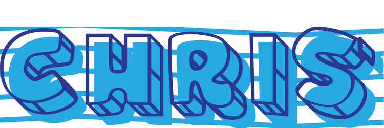 Chris Vector Images (over 160)