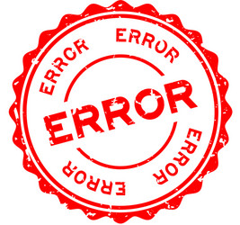 Grunge red not available word rubber seal stamp Vector Image