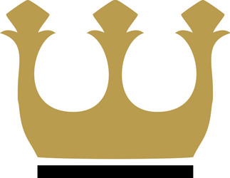 Kitchen king logo design template Royalty Free Vector Image