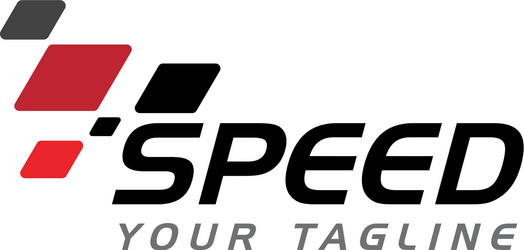 Letter s with racing flag logo Royalty Free Vector Image