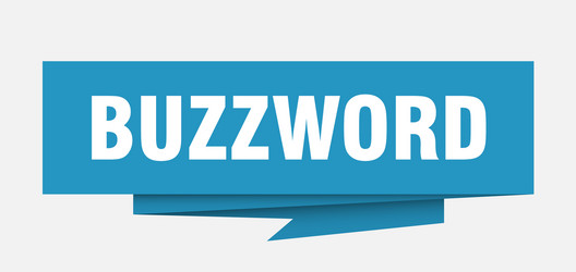 Buzzword Royalty Free Vector Image - VectorStock
