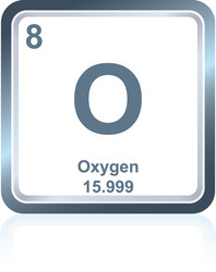 Periodic Table Element Oxygen Icon Vector Images (over 220)