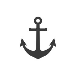 Propeller anchor logo designs inspiration Vector Image