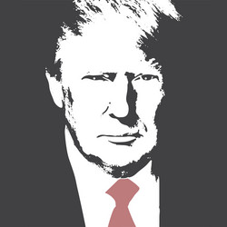 President Donald Trump Vector Images (over 550)