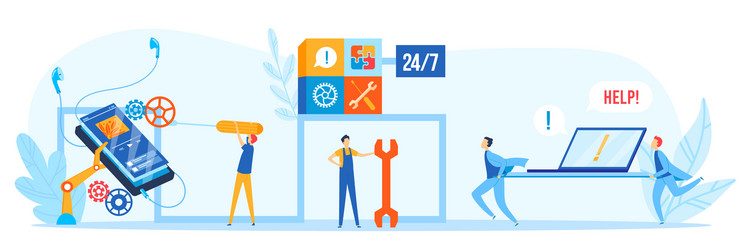 Electronics Repair Banner Vector Images (over 1,000)