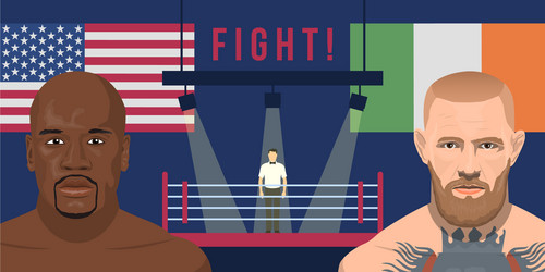 Irish Fighter Vector Images (58)