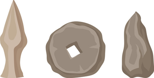 Stone Age Weapons Vector Images (over 3,100)