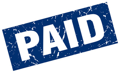 Paid Stamp Blue Vector Images (over 460)