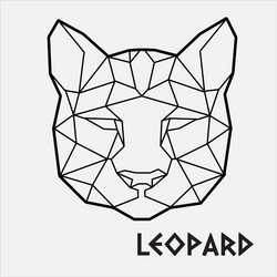 Geometric Leopard Vector Images (over 2,500)