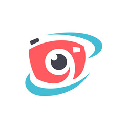 Camera roll logo Royalty Free Vector Image - VectorStock