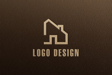 Logo mockup Royalty Free Vector Image - VectorStock
