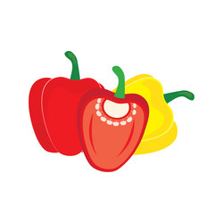 Paprika icon logo Royalty Free Vector Image - VectorStock