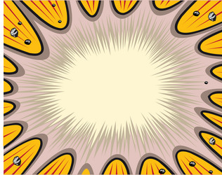 Big bang theory phases with place Royalty Free Vector Image