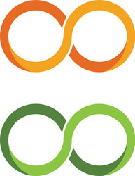 Hand drawn infinity sign Royalty Free Vector Image