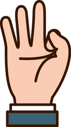Sign Language F Vector Images (over 210)