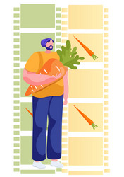 Carrot Man Cartoon Vector Images (over 3,300)