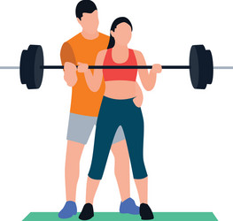 Weightlifting Royalty Free Vector Image - VectorStock
