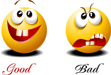 Good Bad Vector Images (over 15,000)