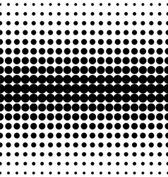 Black and white polka dot pattern polka dot wave Vector Image