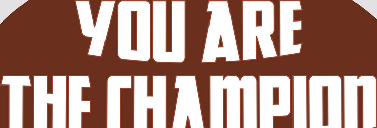 You are the greatest Royalty Free Vector Image