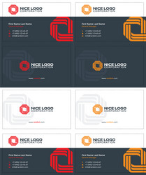 Sound system business card audio acoustic Vector Image