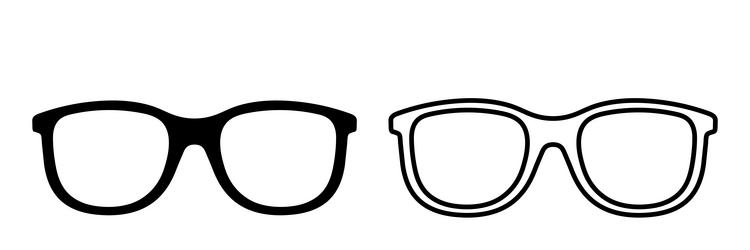 Eyeglasses Outline Vector Images (over 6,800)
