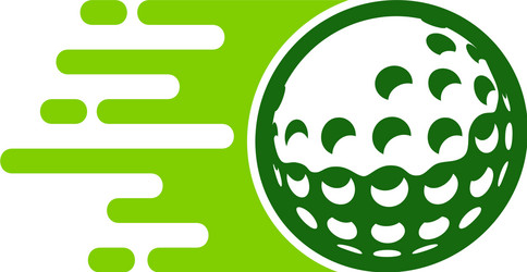 Speed golf logo icon design Royalty Free Vector Image