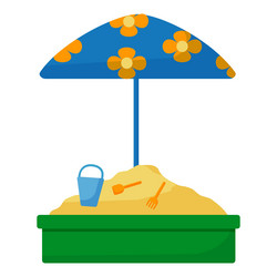 Kid throwing sand Royalty Free Vector Image - VectorStock