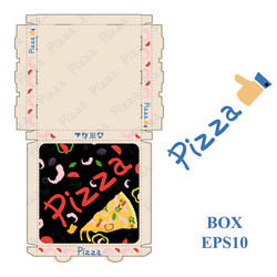 Pizza Box Layout Vector Images (over 370)