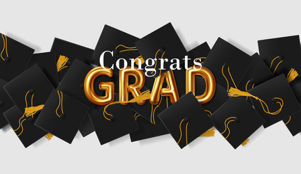 2021 graduates 3d emo Royalty Free Vector Image